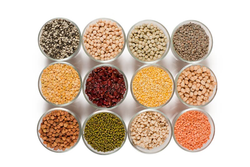 Grains pulses and beans stock photo. Image of arrangement - 22568262
