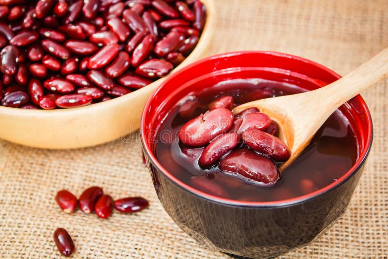 Grains red beans. stock image. Image of detail, organic - 120605011