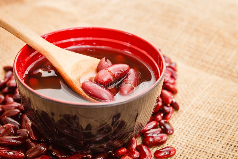Grains red beans. stock photo. Image of texture, bowl - 120605042