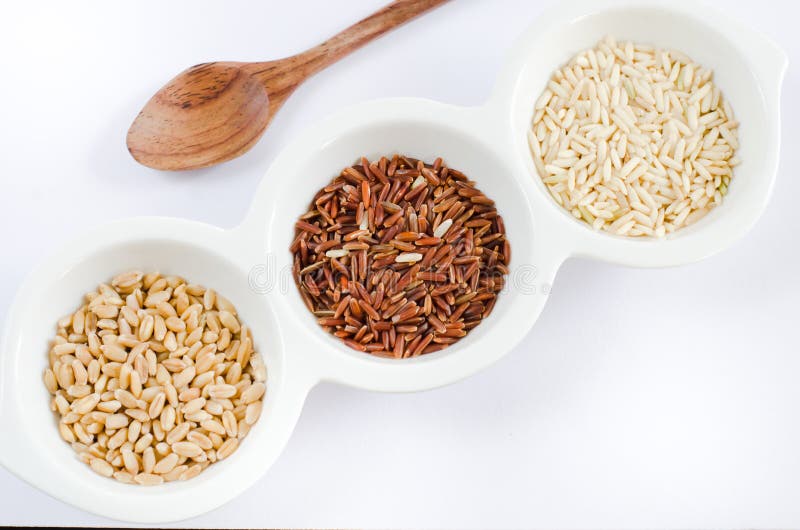 Grains and spoon stock image. Image of spoon, nutrient - 28890453