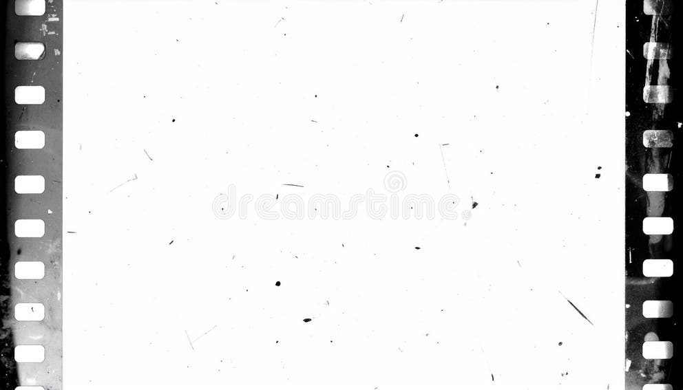 Grainy Black and White Film Negative Texture Stock Illustration ...