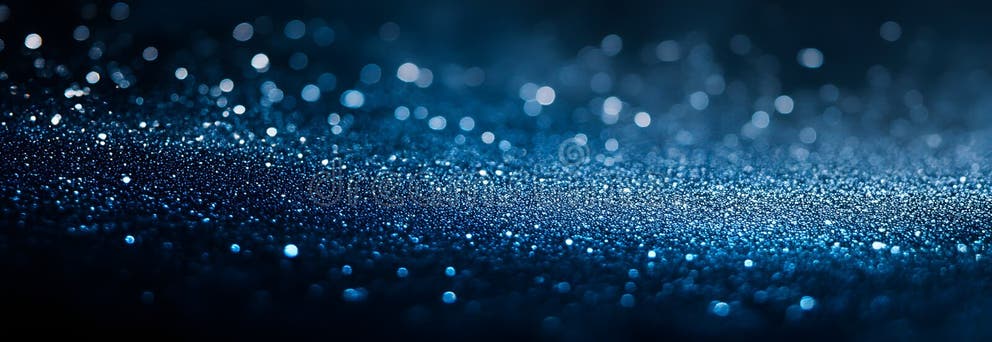 Grainy Blue Gradient Background with Abstract Blur and Light Stock ...