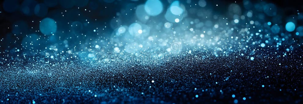 Grainy Blue Gradient Background with Abstract Blur and Light Stock ...