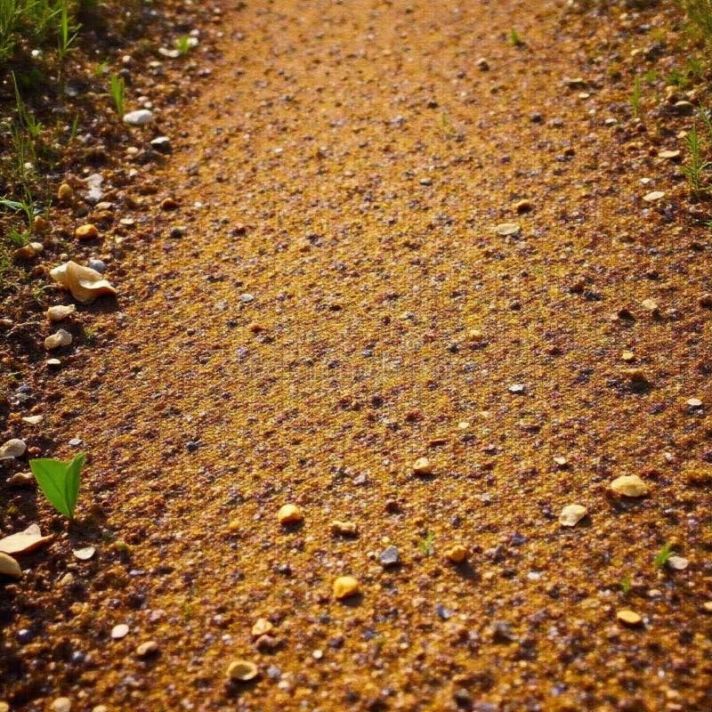 Grainy Dirt Path Repeating Seamless Pattern Weathered Surface Photo Dry ...