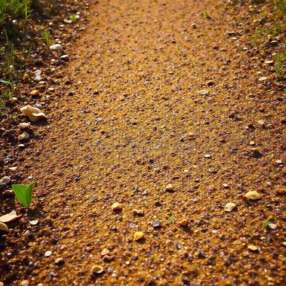 Grainy Dirt Path Repeating Seamless Pattern Weathered Surface Photo Dry ...