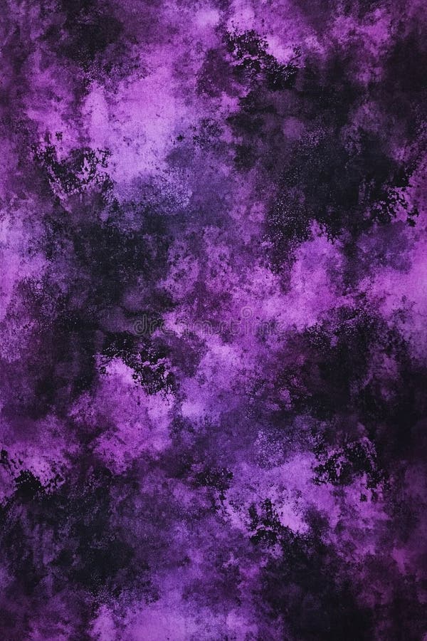 Grainy Gradient with Dark Purple and Black Ideal for Dramatic Gothic ...