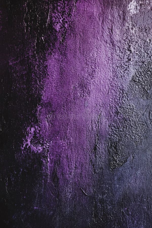 Grainy Gradient with Dark Purple and Black Ideal for Dramatic Gothic ...