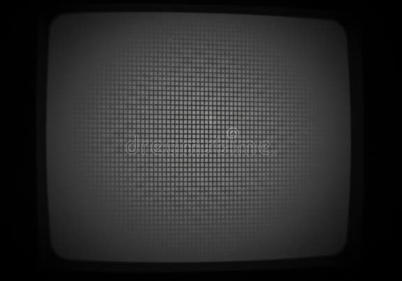 Grainy Gray Television Screen Grid Texture Stock Illustration ...