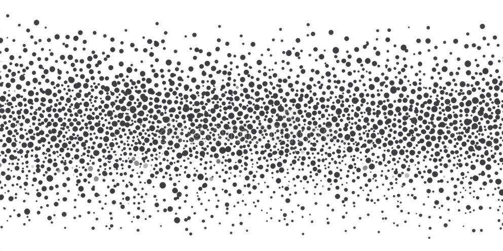 Grainy Monochrome Header Backdrop with Scattered Dot Pattern Generating ...