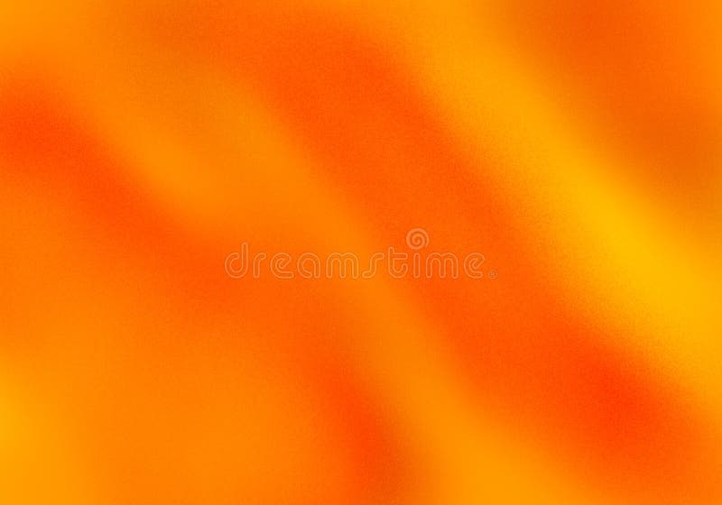 Grainy Orange Background Grain Texture Space Fog Stock Illustration ...