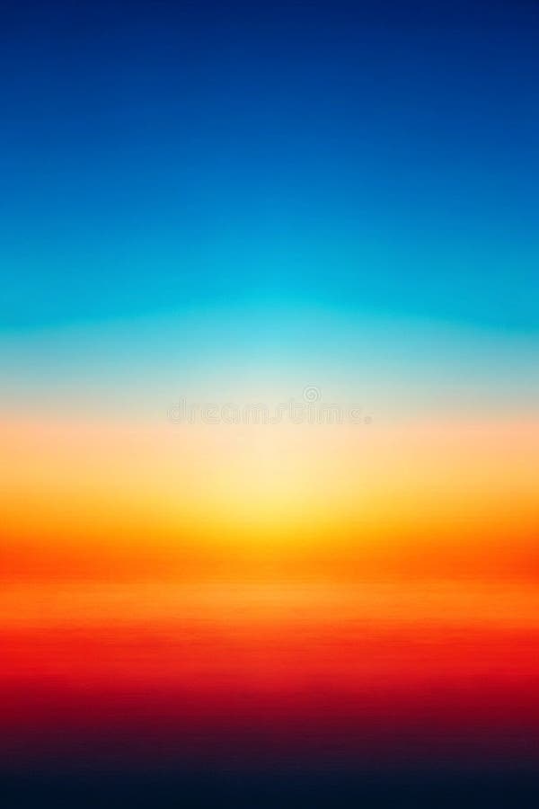 Grainy Soft Gradient Background in Sunrise Red, Orange, and Blue Stock ...