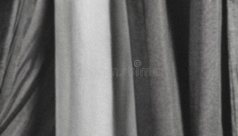 Grainy Texture Background Creates Dramatic Lighting on Hanging Curtains ...