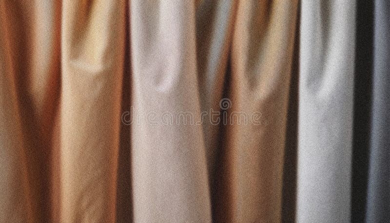Grainy Texture Background of Hanging Shiny Curtains Creating a Gradient ...