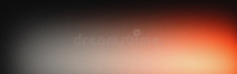Grainy Texture Fading from Black To Orange in a Gradient Stock Image ...