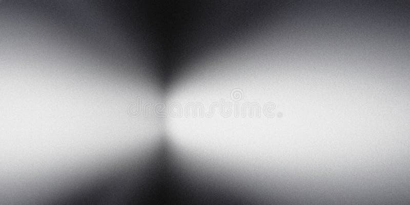 Grainy Texture Gradient Background Fading from Black To White Stock ...