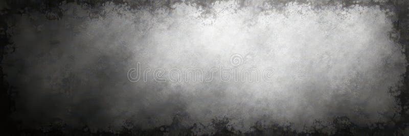 Grainy Texture Gradient Black To White Smooth Grey Center Grunge Edges ...