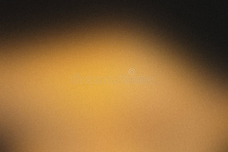 Grainy Textured Abstract Background with a Black To Gold Gradient Blend ...