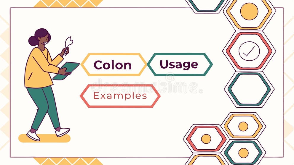 Grammar Colon Usage Guide, Educational Material, Language Learning ...