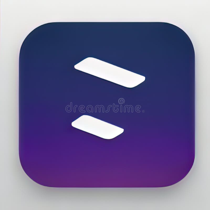 Grammar Software App Style Icon. Generative AI. Stock Illustration ...