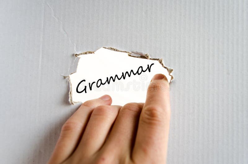 Grammar text concept stock image. Image of education - 88890725