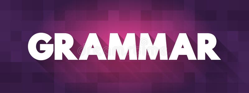 Grammar Text Quote, Concept Background Stock Illustration ...