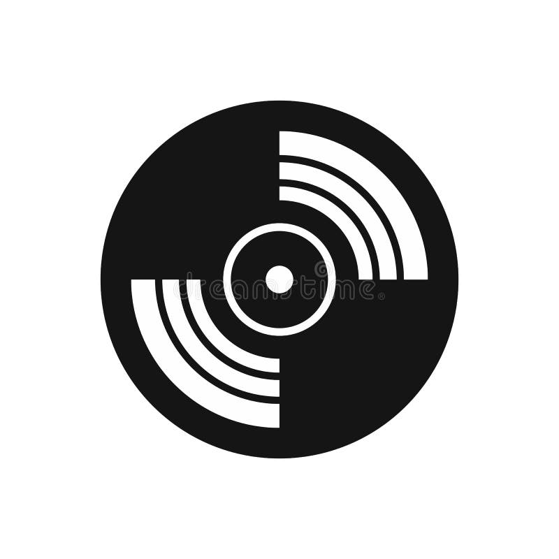 Vinyl Record Icon Simple Stock Illustrations – 1,800 Vinyl Record Icon ...