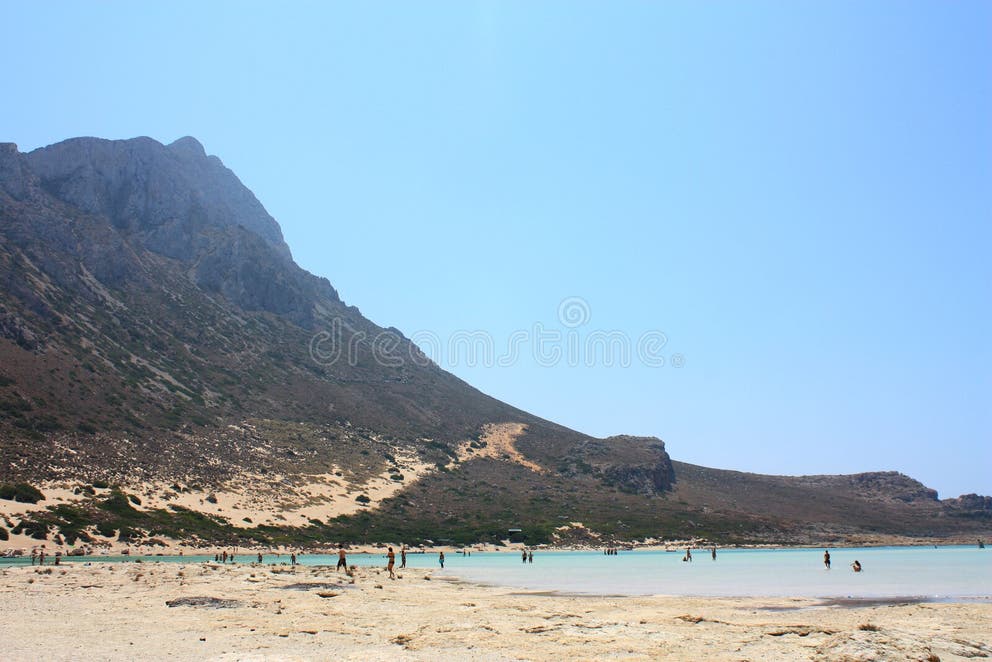 Gramvousa Balos stock photo. Image of crete, mountains - 43539202