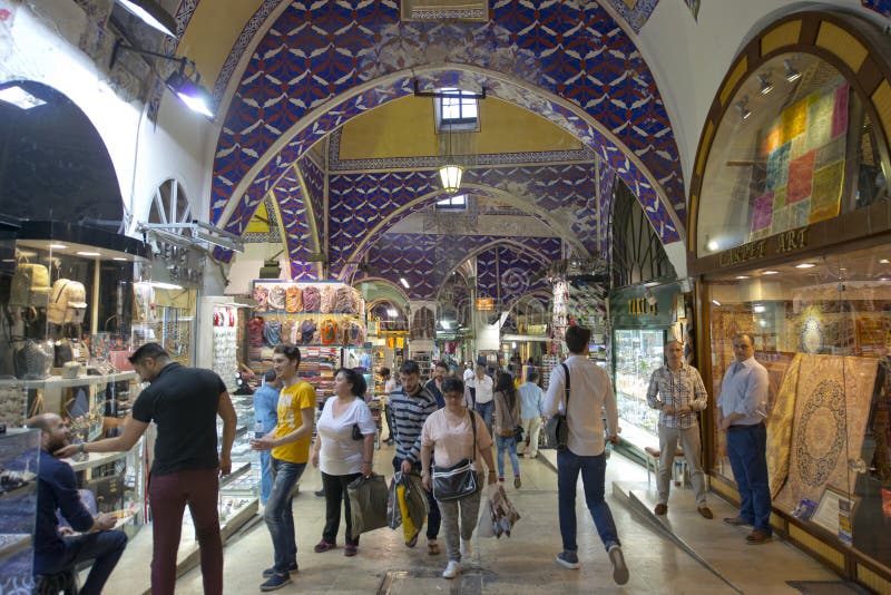Istanbul gran Basar stockbild. Bild von haushalt, aladdin - 5109021