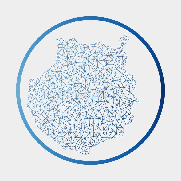 Gran Canaria icon. stock vector. Illustration of kingdom - 204284568