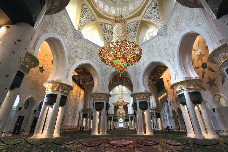 Gran Mezquita Para Un Jeque Fotografía editorial - Imagen de jeque ...