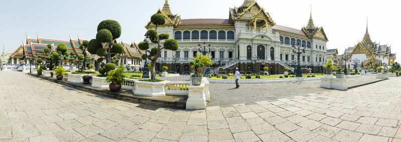 Gran Palacio Real De Bangkok Foto de archivo - Imagen de colorido, asia ...