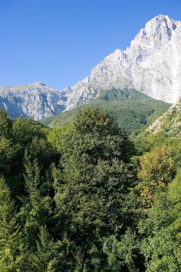 The Gran Sasso National Park Stock Photo - Image of mountain, nature ...