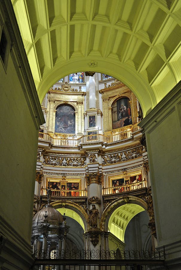 Granada Cathedral-Spain editorial photography. Image of cathedral ...
