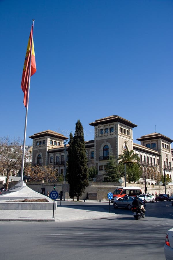 Granada center editorial stock image. Image of tourism - 23244884