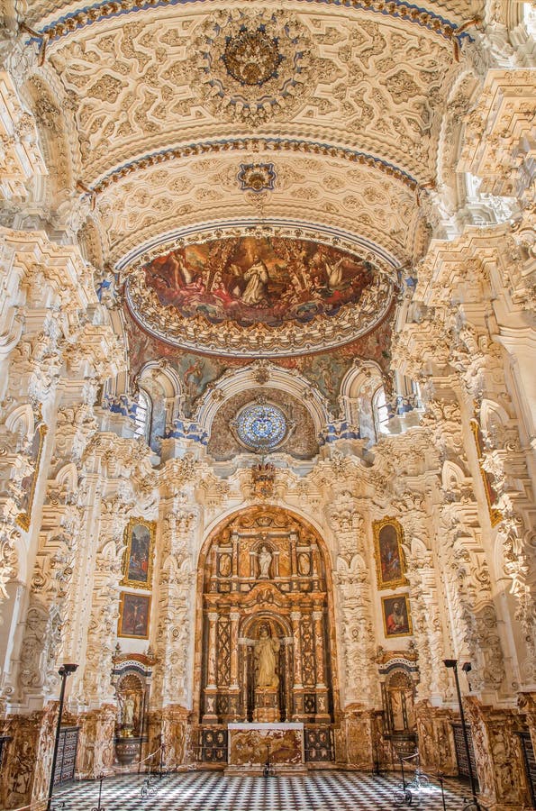 Granada - La Sacristía Barroca En La Iglesia Monasterio De La Cartuja ... Granada - La Sacristía Barroca En La Iglesia Monasterio De La Cartuja ...