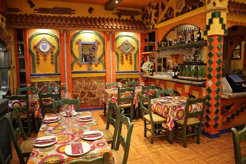 Granada Restaurant on a Central Plaza Editorial Photo - Image of ...