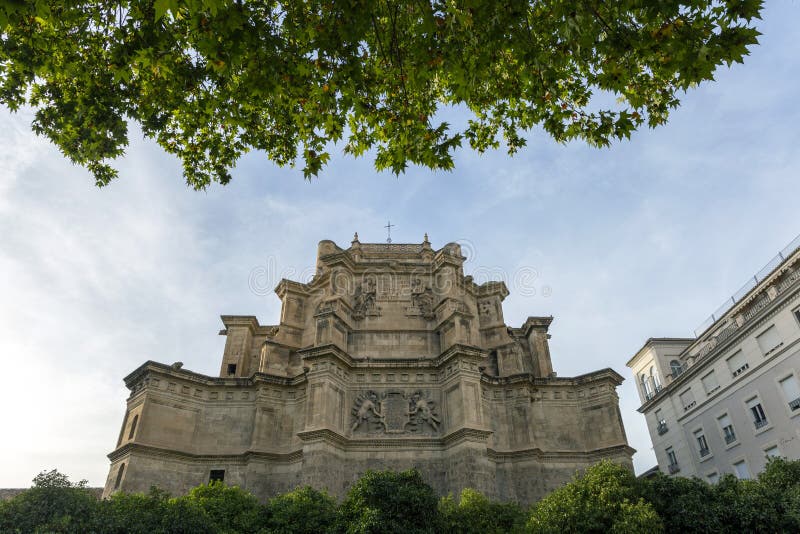 The Royal Monastery of St. Jerome in Granada Stock Photo - Image of ...