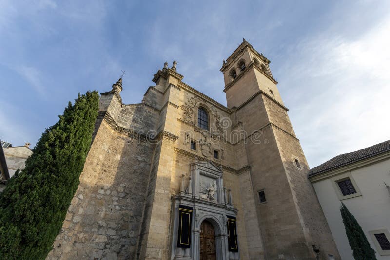 The Royal Monastery of St. Jerome in Granada Stock Image - Image of ...