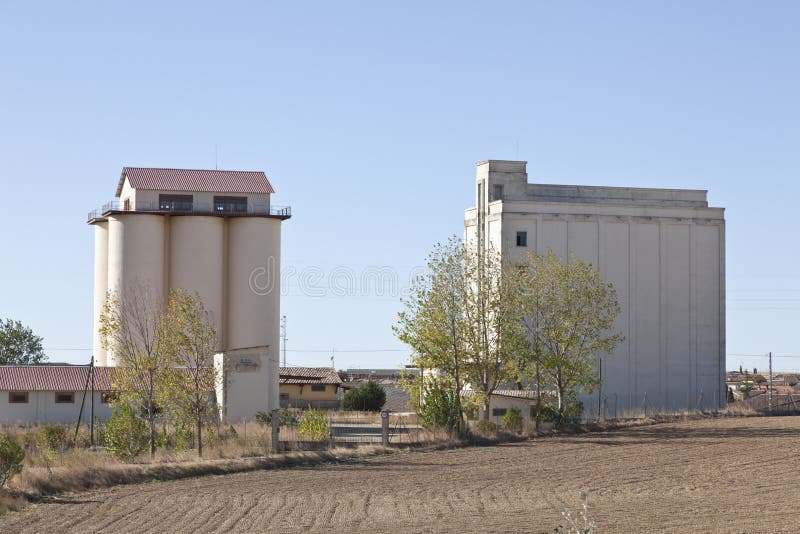 Granaries stock image. Image of wheat, farm, store, building - 21579083