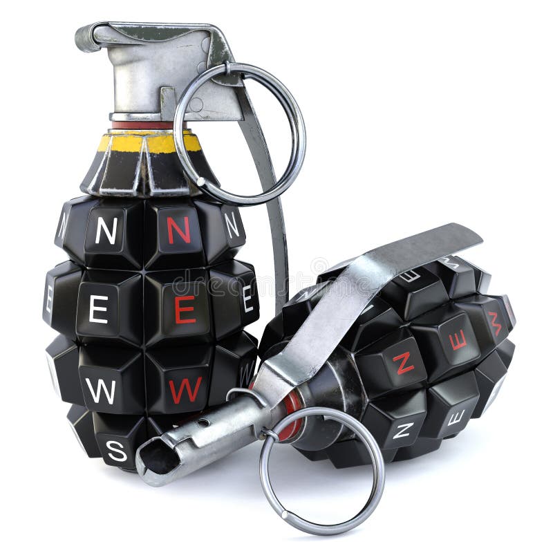 Granata illustrazione di stock. Illustrazione di distruzione - 69396412