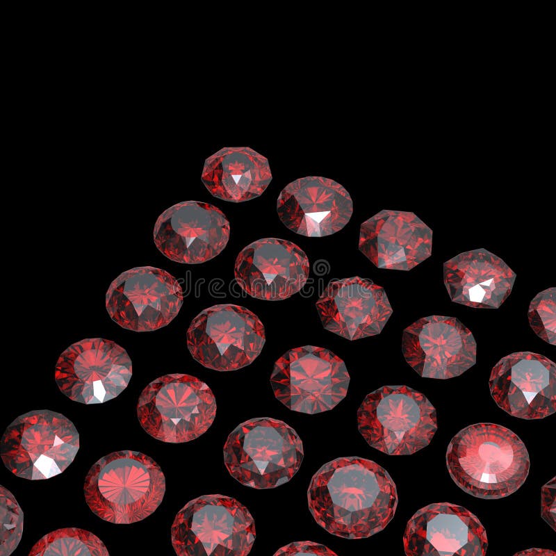 Piedra Preciosa Del Granate Foto de archivo - Imagen de raro, sombra ...