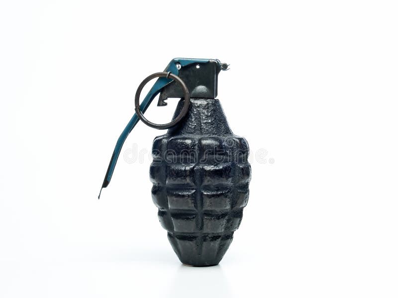 Handgranate stockfoto. Bild von metall, angriff, stift - 4470988