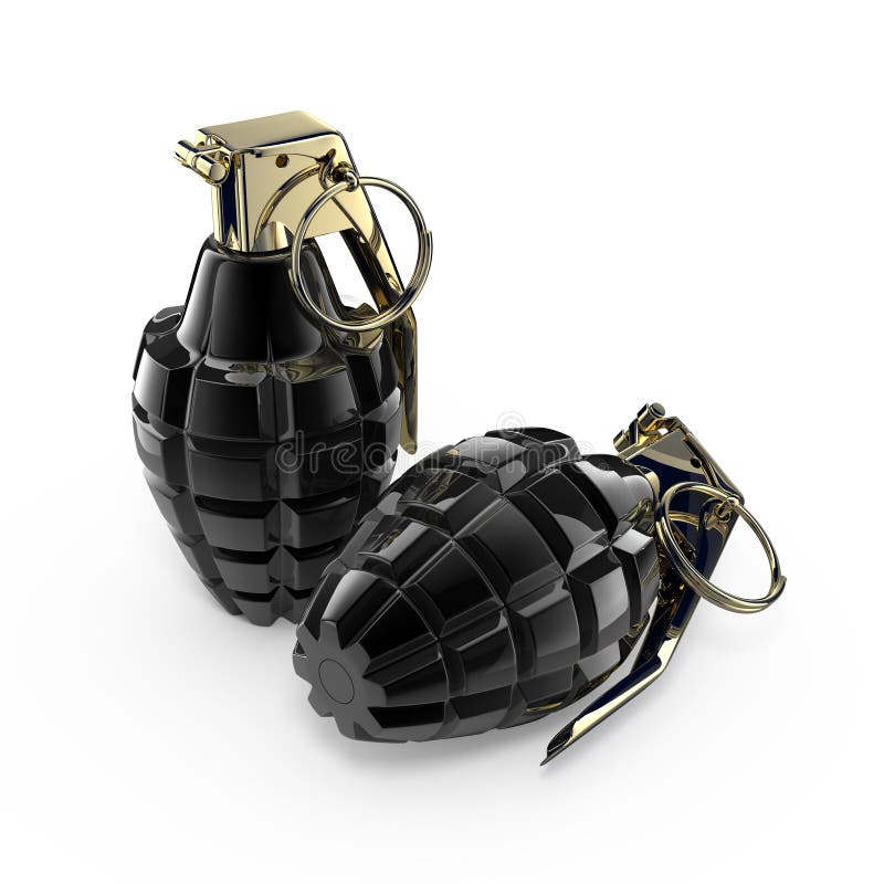 Granater stock illustrationer. Illustration av fara, svart - 13423237