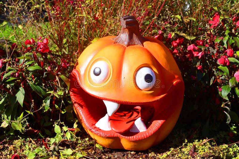 Funny Pumpkin for the Halloween Period Editorial Stock Photo - Image of ...