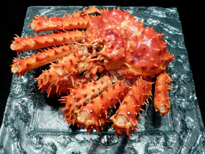 Granchio reale immagine stock. Immagine di pranzo, alimento - 42930025
