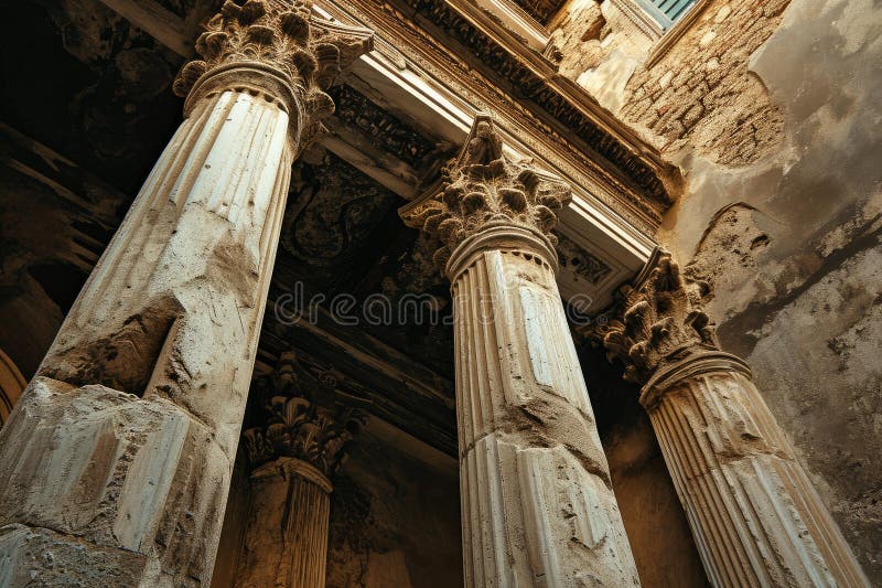 Grand Ancient Architecture City. Generate Ai Stock Photo - Image of ... Grand Ancient Architecture City. Generate Ai Stock Photo - Image of ...