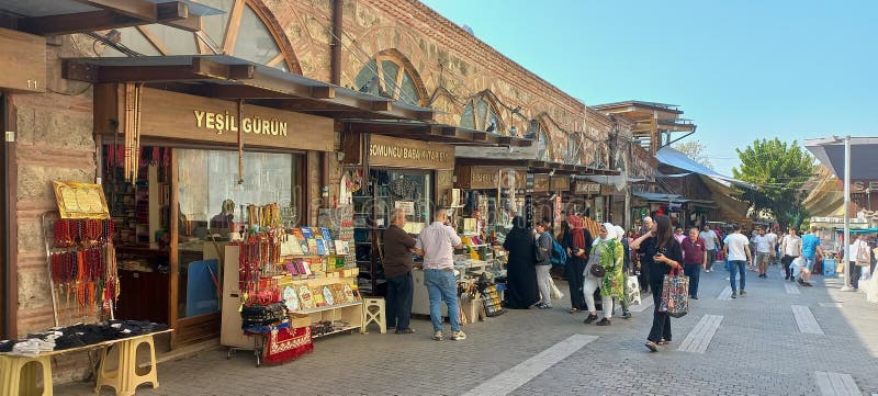 Grand Bazaar in Bursa editorial stock image. Image of bursa - 264646314