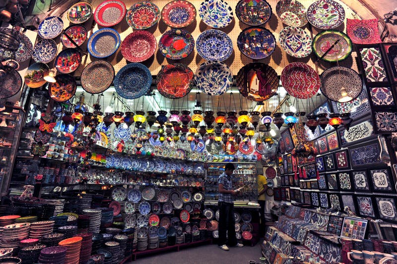Grand Bazaar Istanbul editorial photo. Image of mall - 25899226