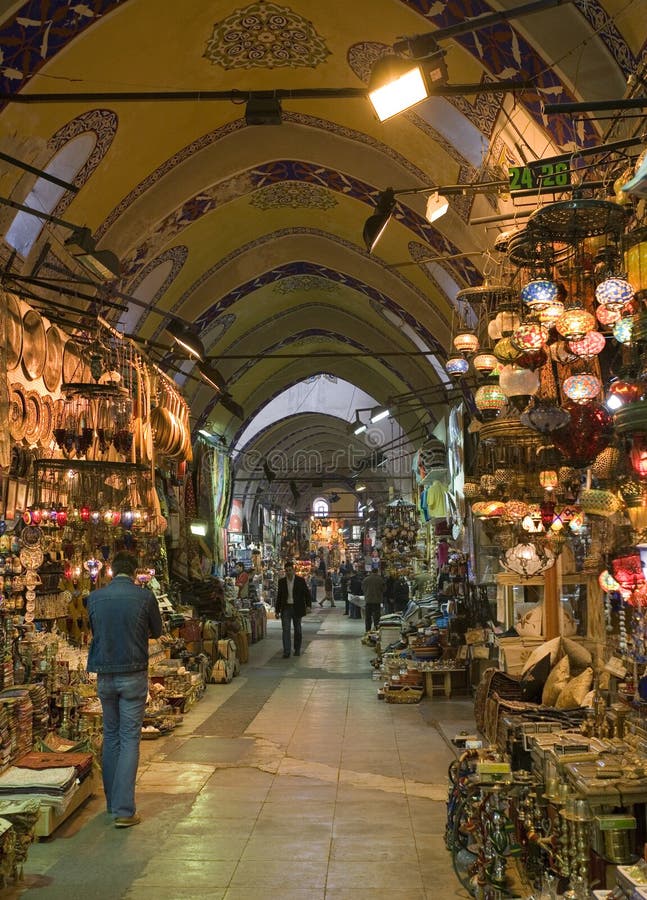 Grand Bazaar - Istanbul - Turkey Editorial Stock Image - Image of ...