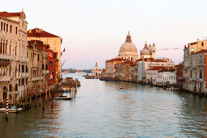 Grand Canal - Venice - Italy Stock Image - Image of baroque, canal ...
